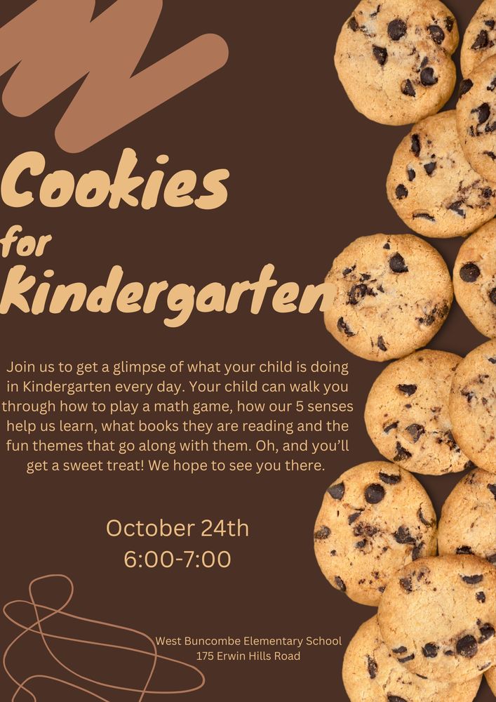 Cookies for Kindergarten | West Buncombe Elementary
